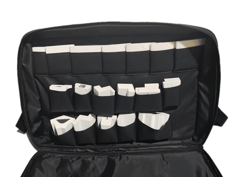 Shutter Sample Case Customization: Materials, Styles